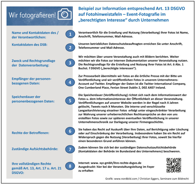 Fotohinweise Veranstaltungsfotografie | NORDBILD